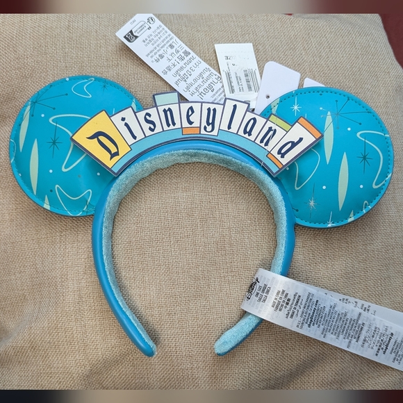 Disney | Other | Disney Nwt Retro Mickey Ears Vintage Sign Headband ...